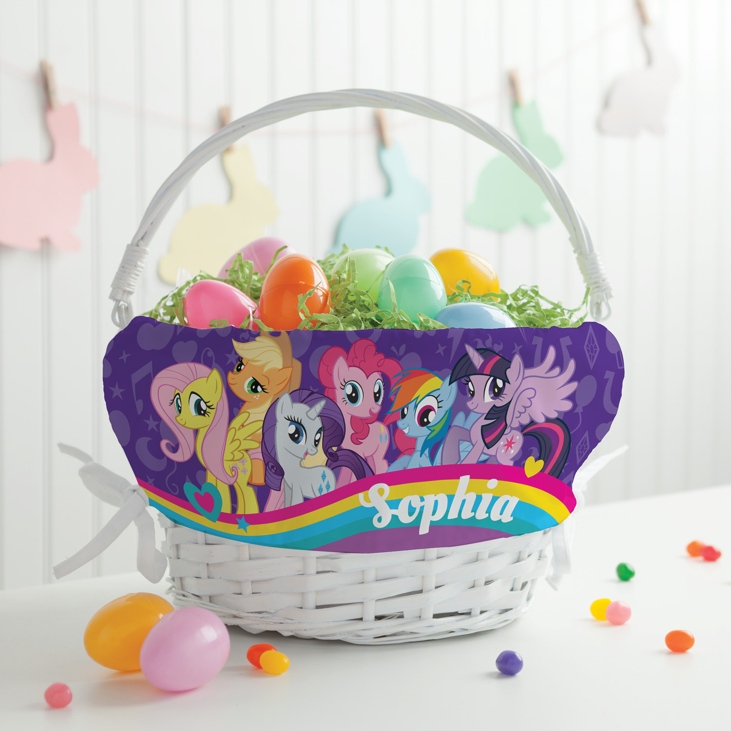 Personalized My Little Pony Spring Basket