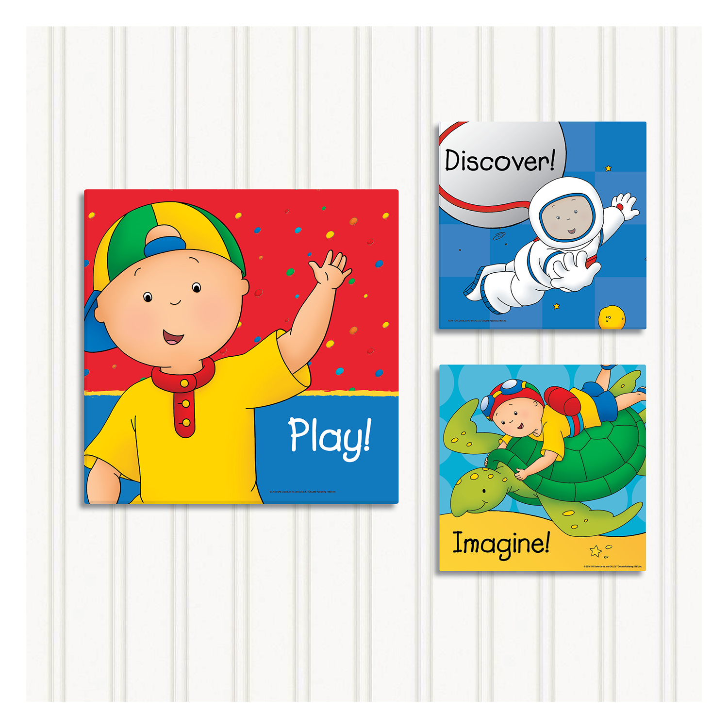 Caillou Hello Caillou 16 X 16 Canvas Wall Art