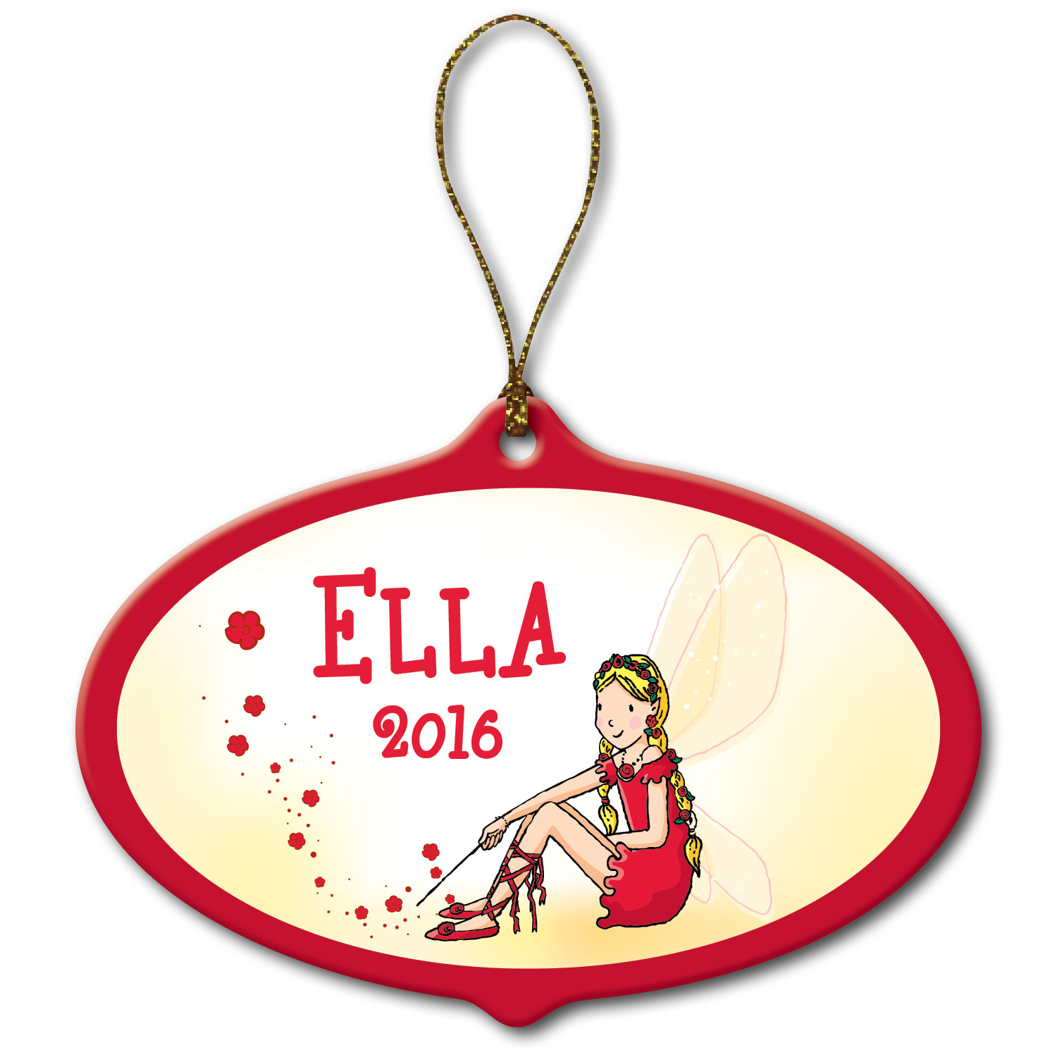 Rainbow Magic Ruby the Red Fairy Ornament