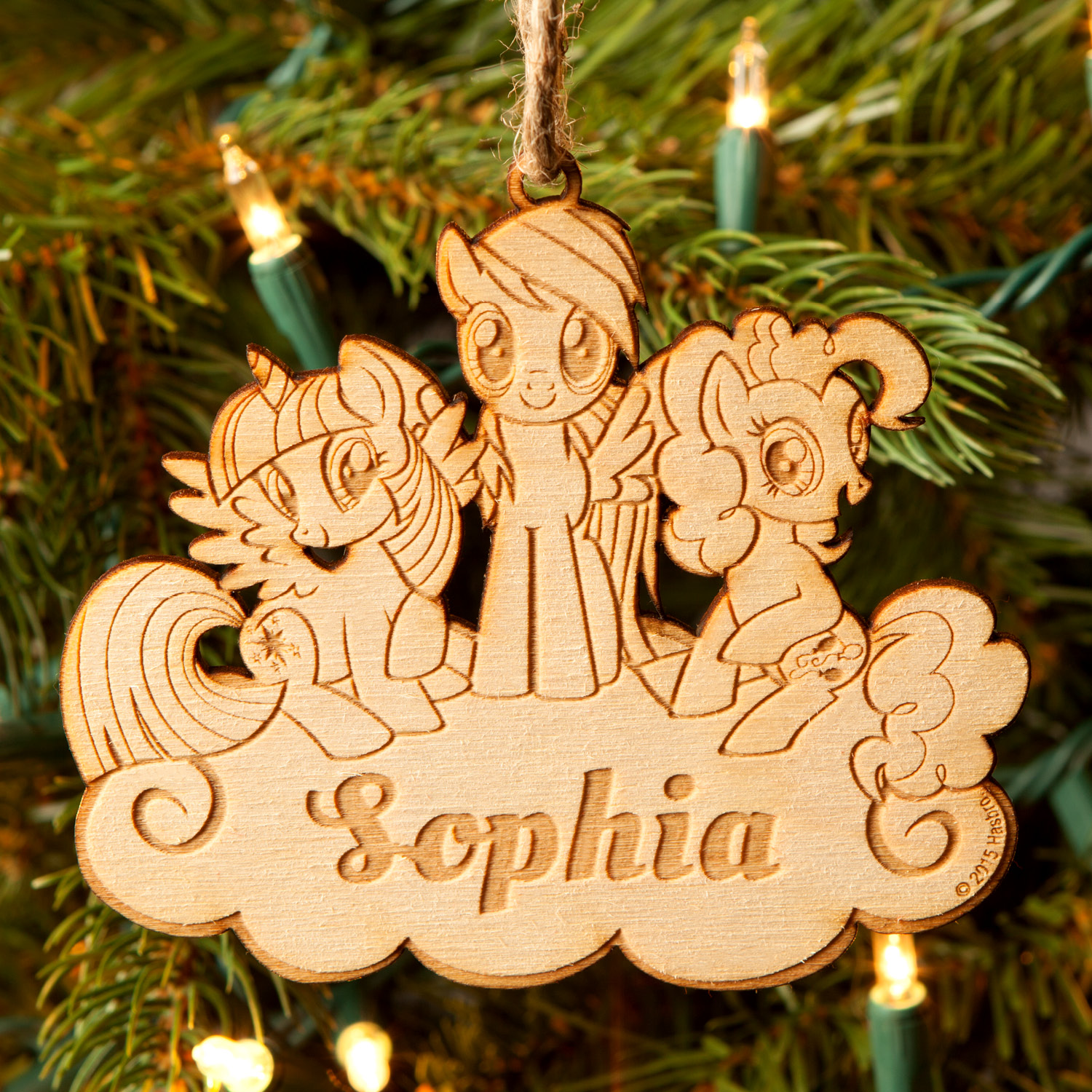 My Little Pony Wood Ornament