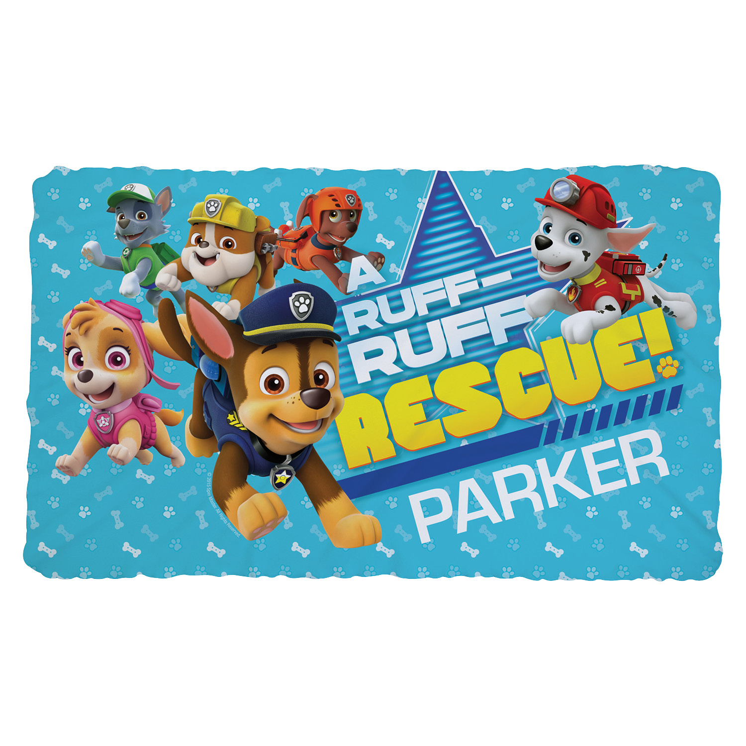 Paw Patrol Ruff Ruff Rescue Soft Fuzzy Blanket