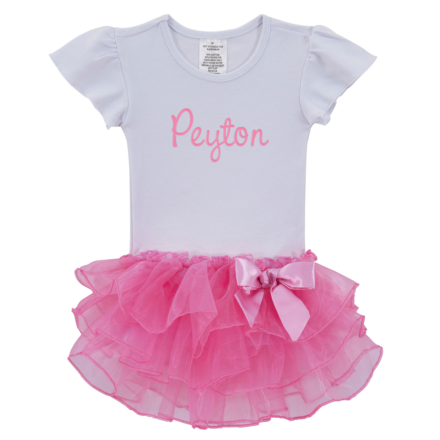 PERSONALIZED TUTU SHIRT